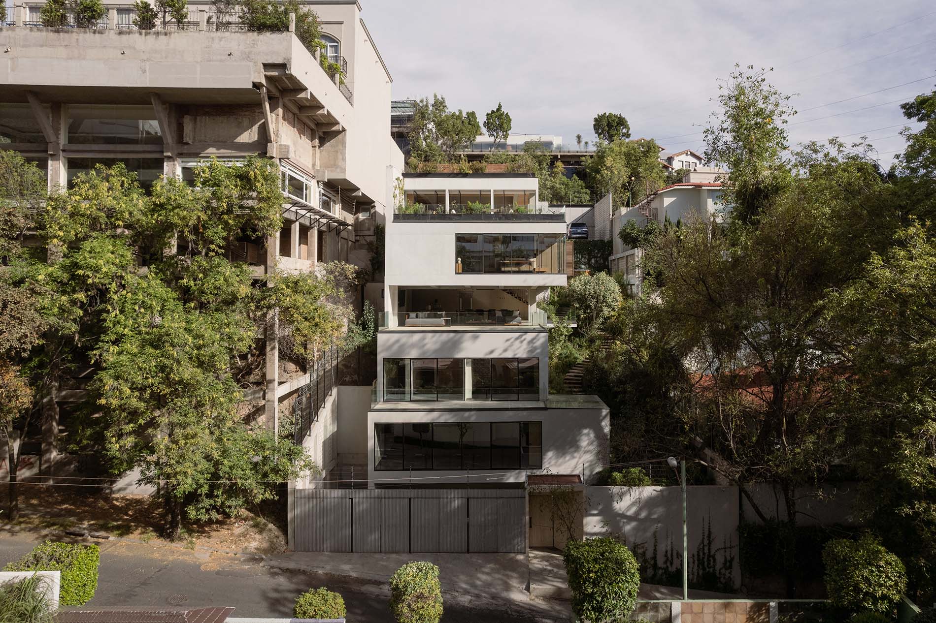 La casa escalonada - Arquine