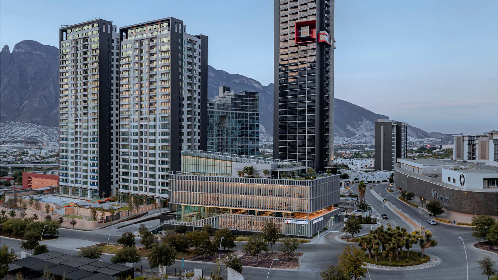 Un edificio horizontal a cambio de una torre - Arquine